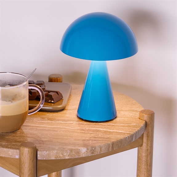 Hübsch Mush Transportabel Lampe - Blå